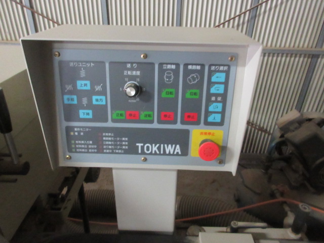 新着情報【常盤工業の直角二面鉋盤ACP－402が入荷しました。】 | 新着情報一覧 | 鈴木機械 中古木工機械販売